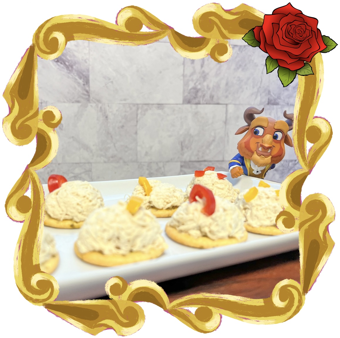 Canapés de Pollo - Cocina con encanto